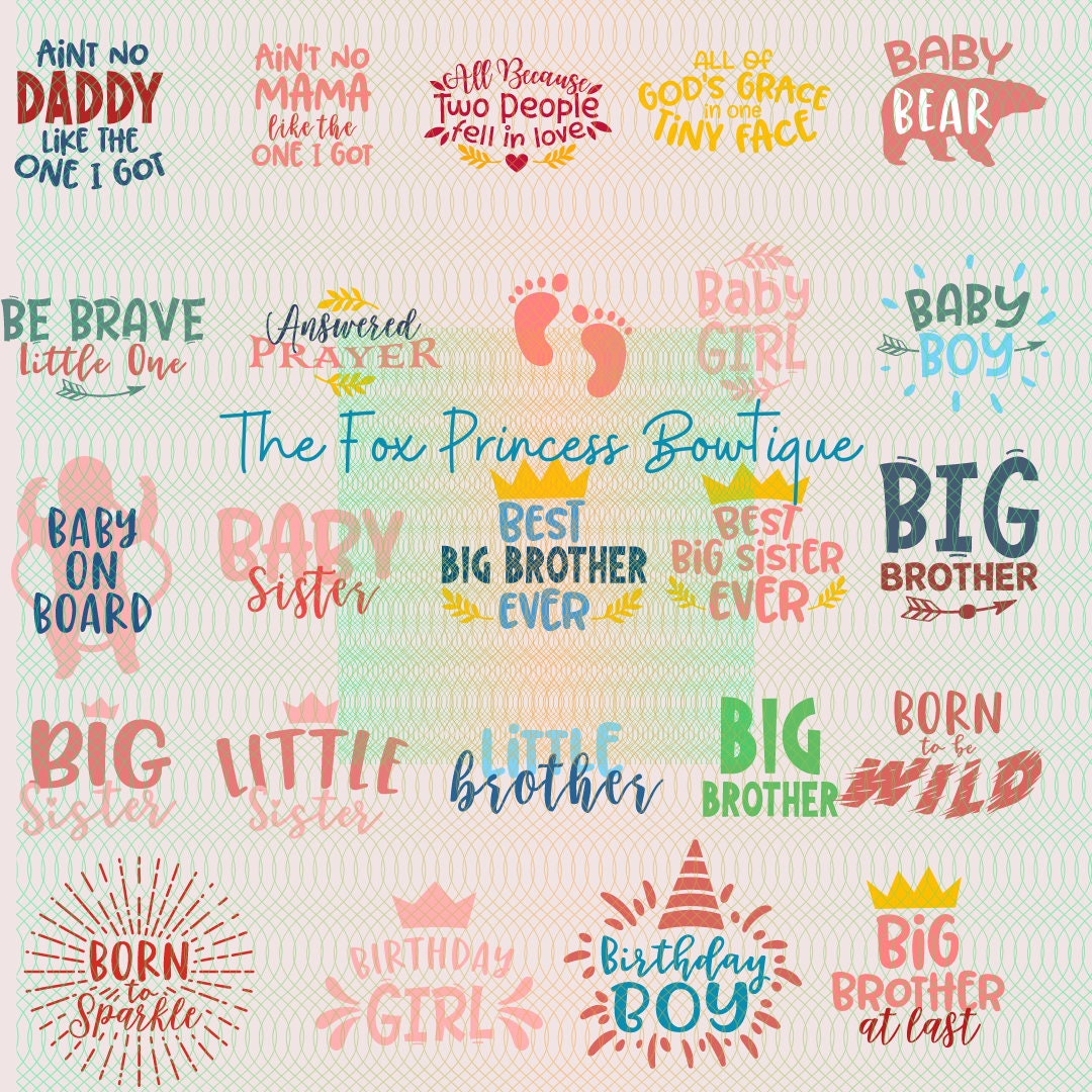HUGE Baby Quote SVG Bundle! Over 100 Svgs!!! - Etsy