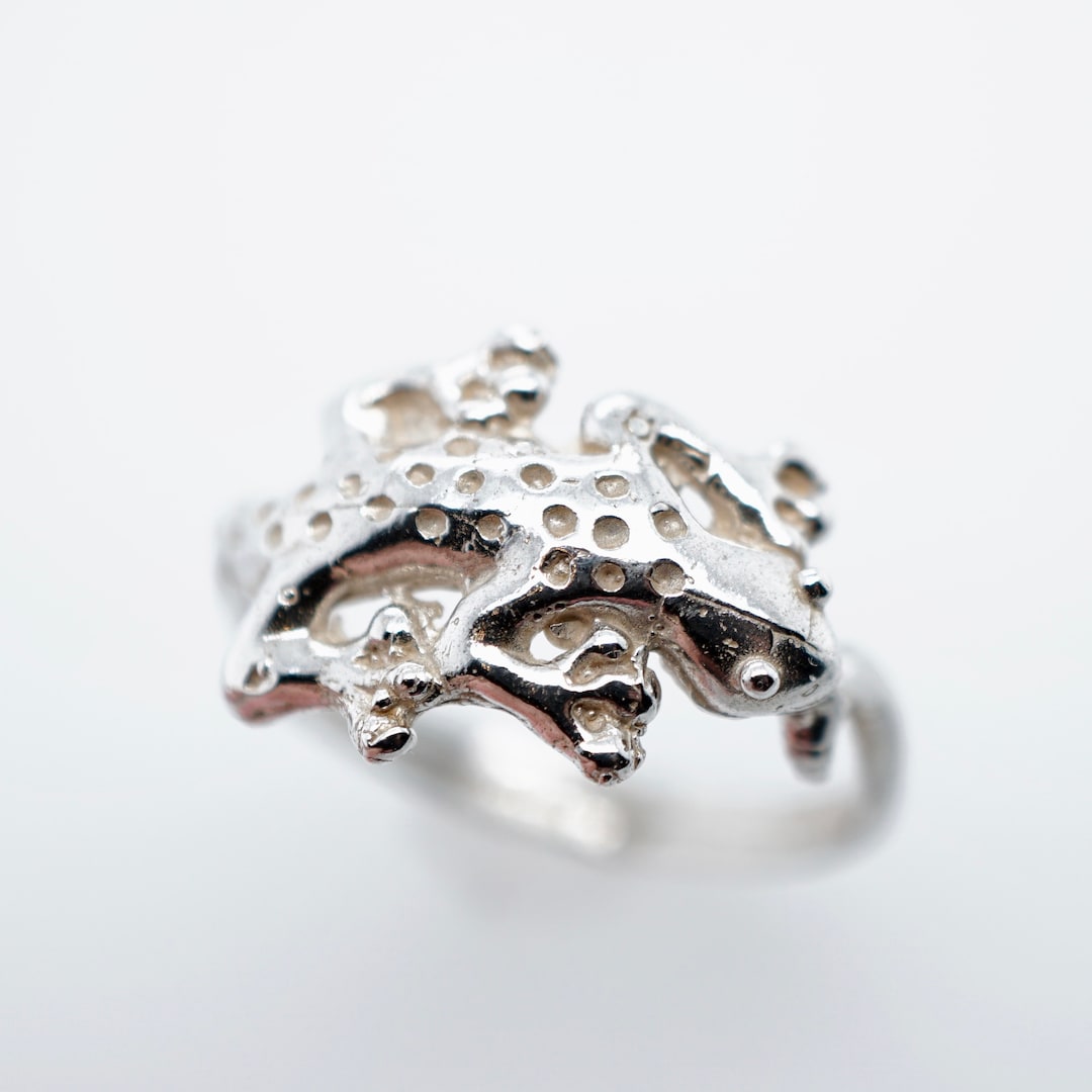 Handgemachte Sterling Silber Gecko Ring - Etsy.de