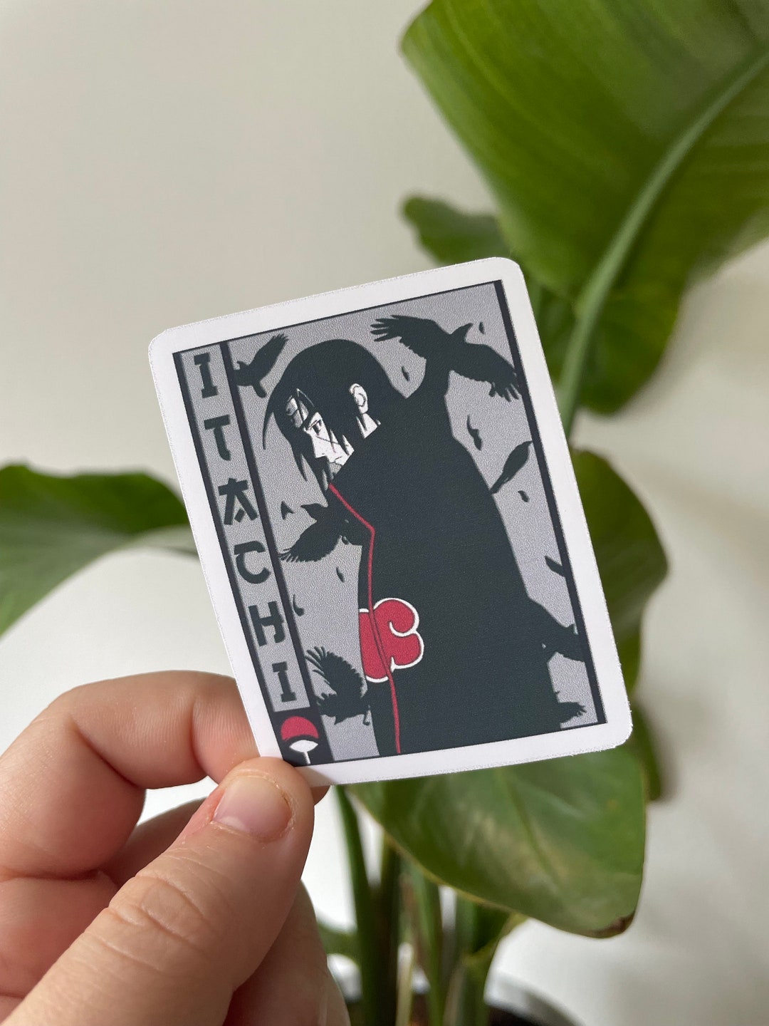 Itachi Uchina Naruto Sticker - Etsy