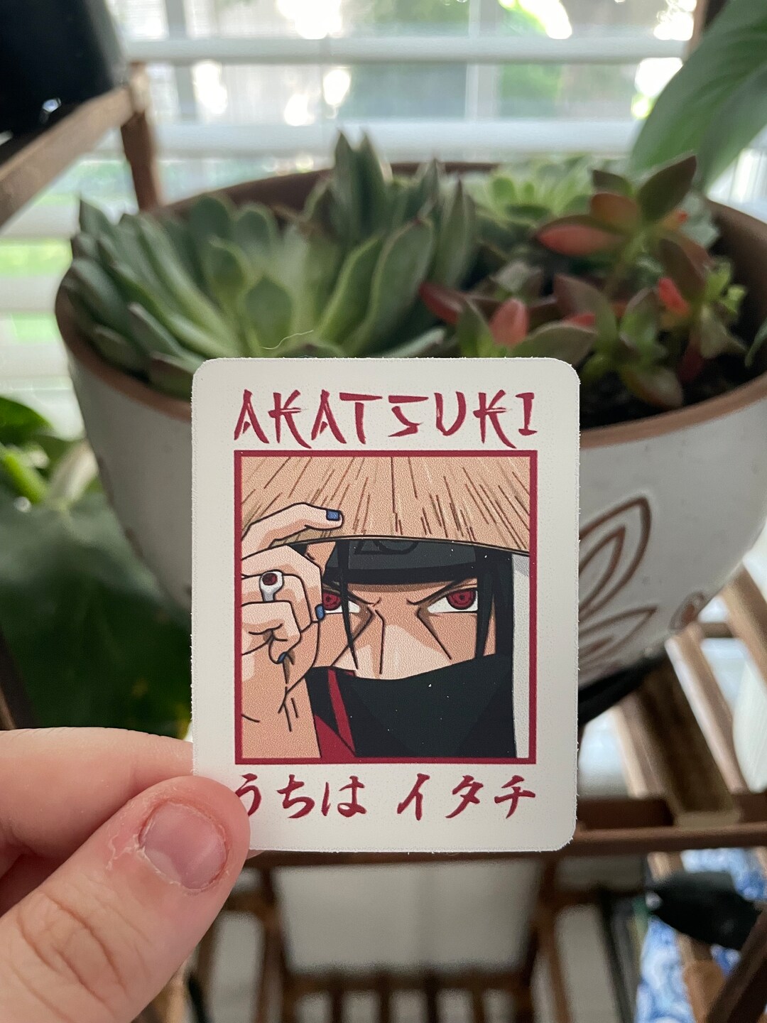 Itachi Uchina Naruto Sticker - Etsy