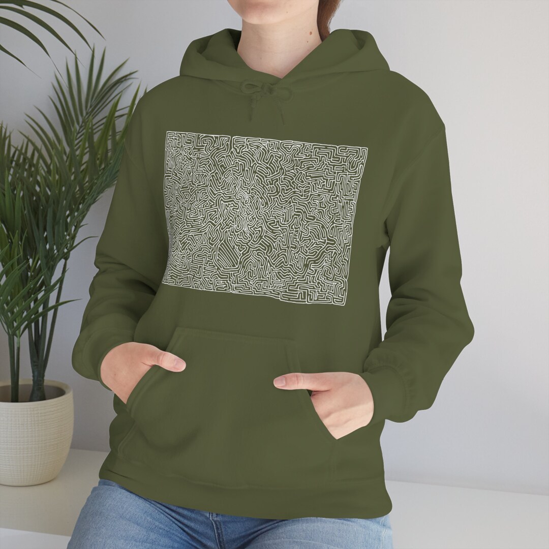 A Mazing Hoodie, Maze Hoodie Streetwear for Fashion, High School or ...