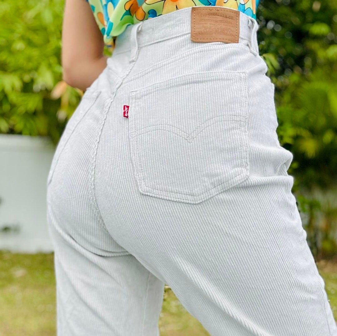 Levis Premium 70s High Rise Flare Cords - Etsy