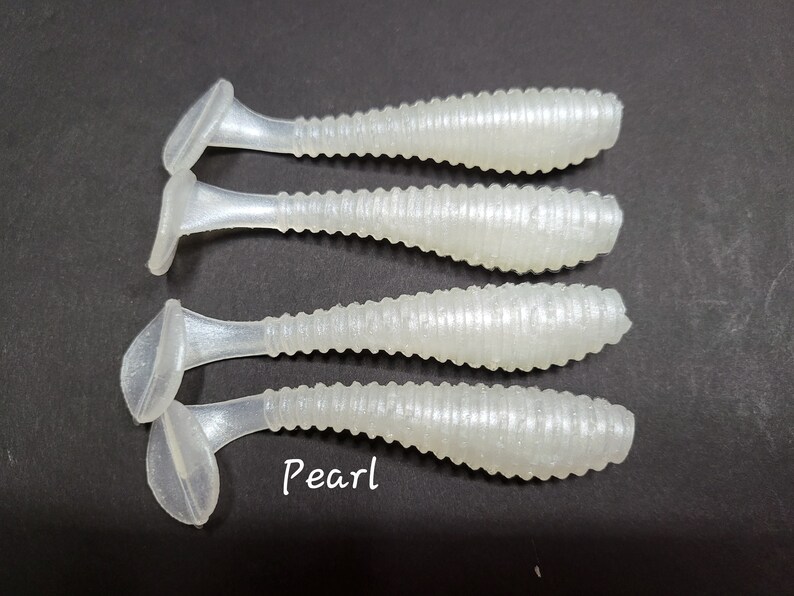 3.5" Ripper Paddle Tails 8 Pack (9) Colors - Etsy