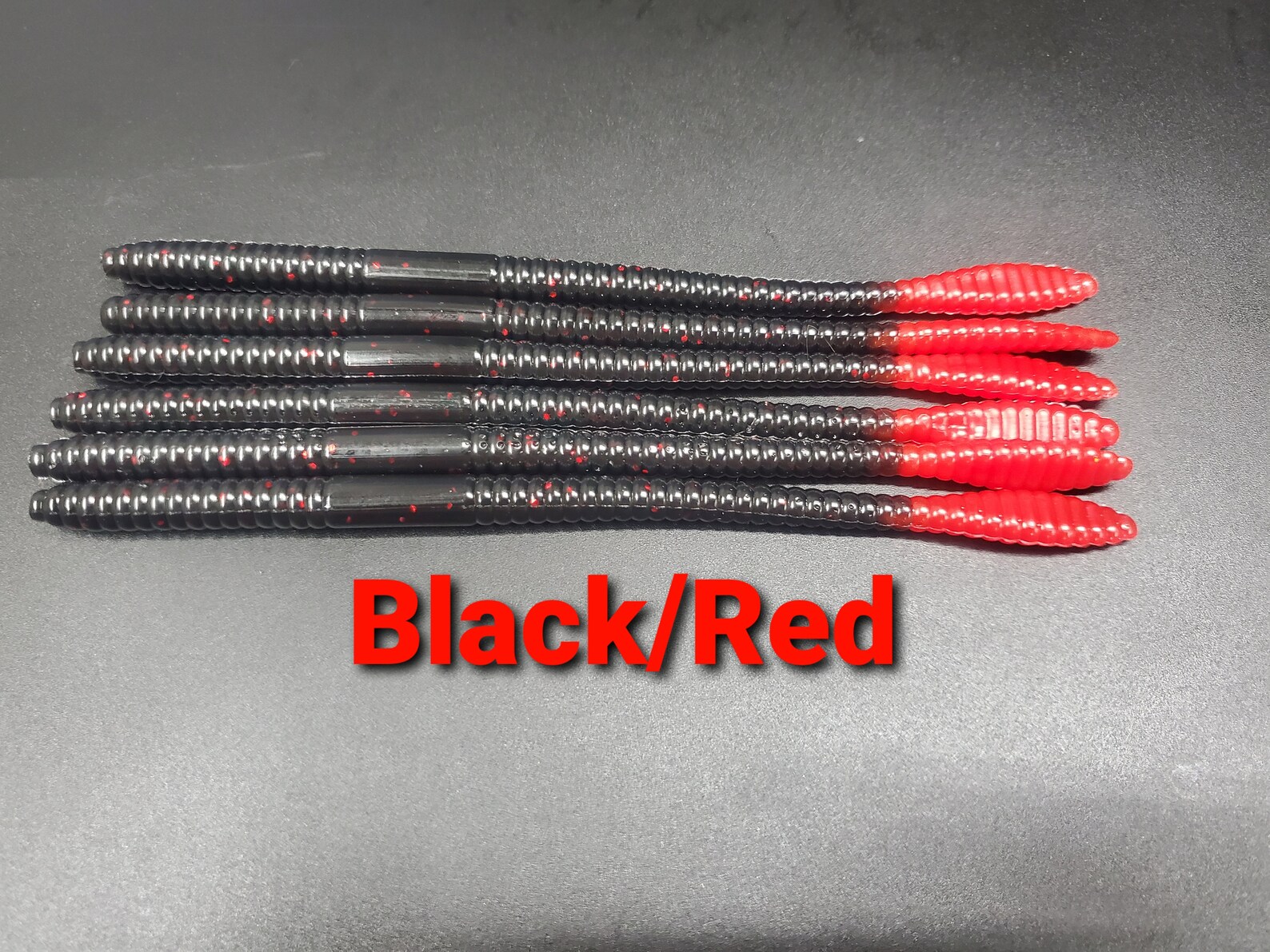 6" Trick Worms 12 Pack (9) Colors - Etsy