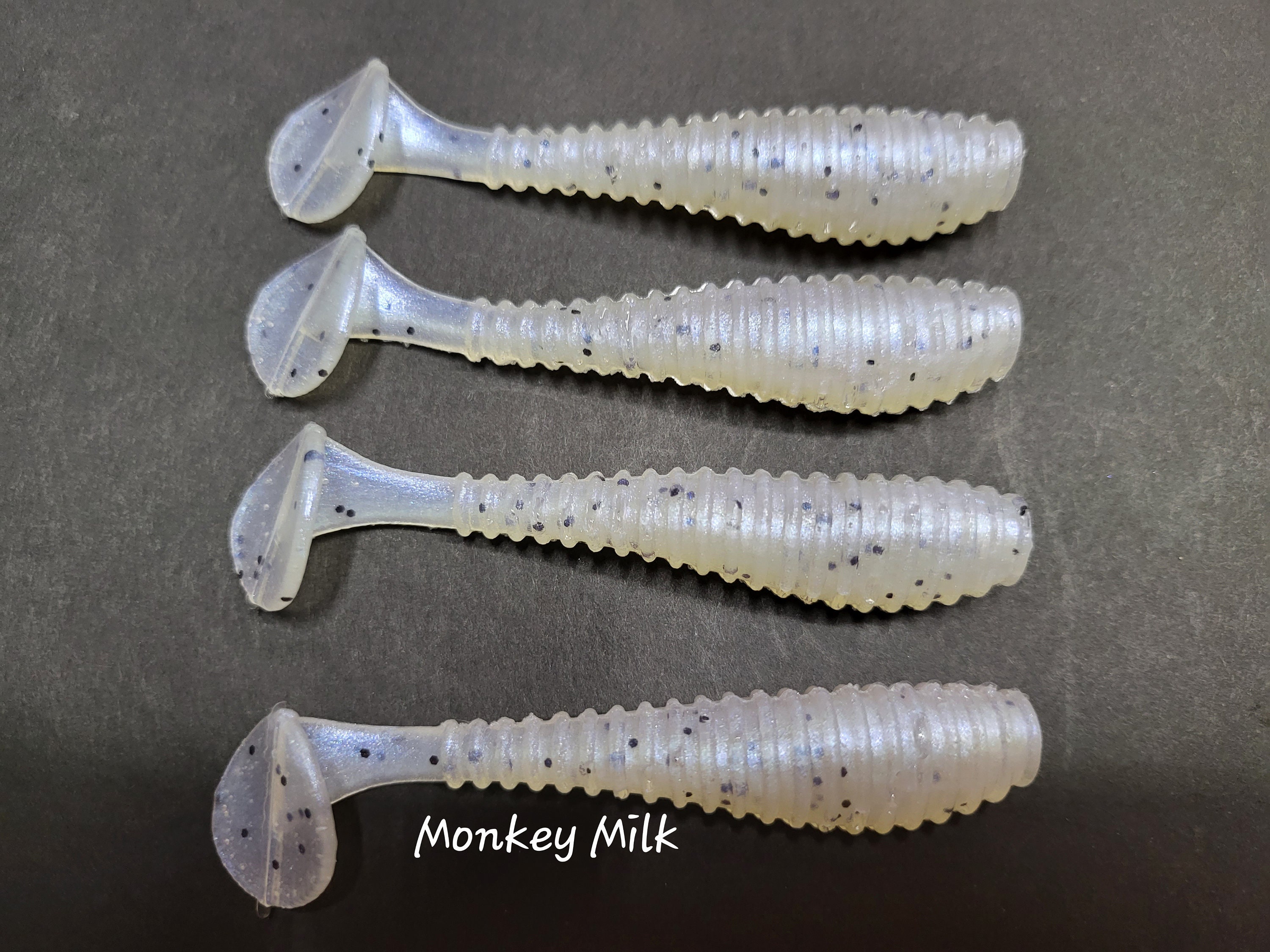 3.5" Ripper Paddle Tails 8 Pack (9) Colors - Etsy