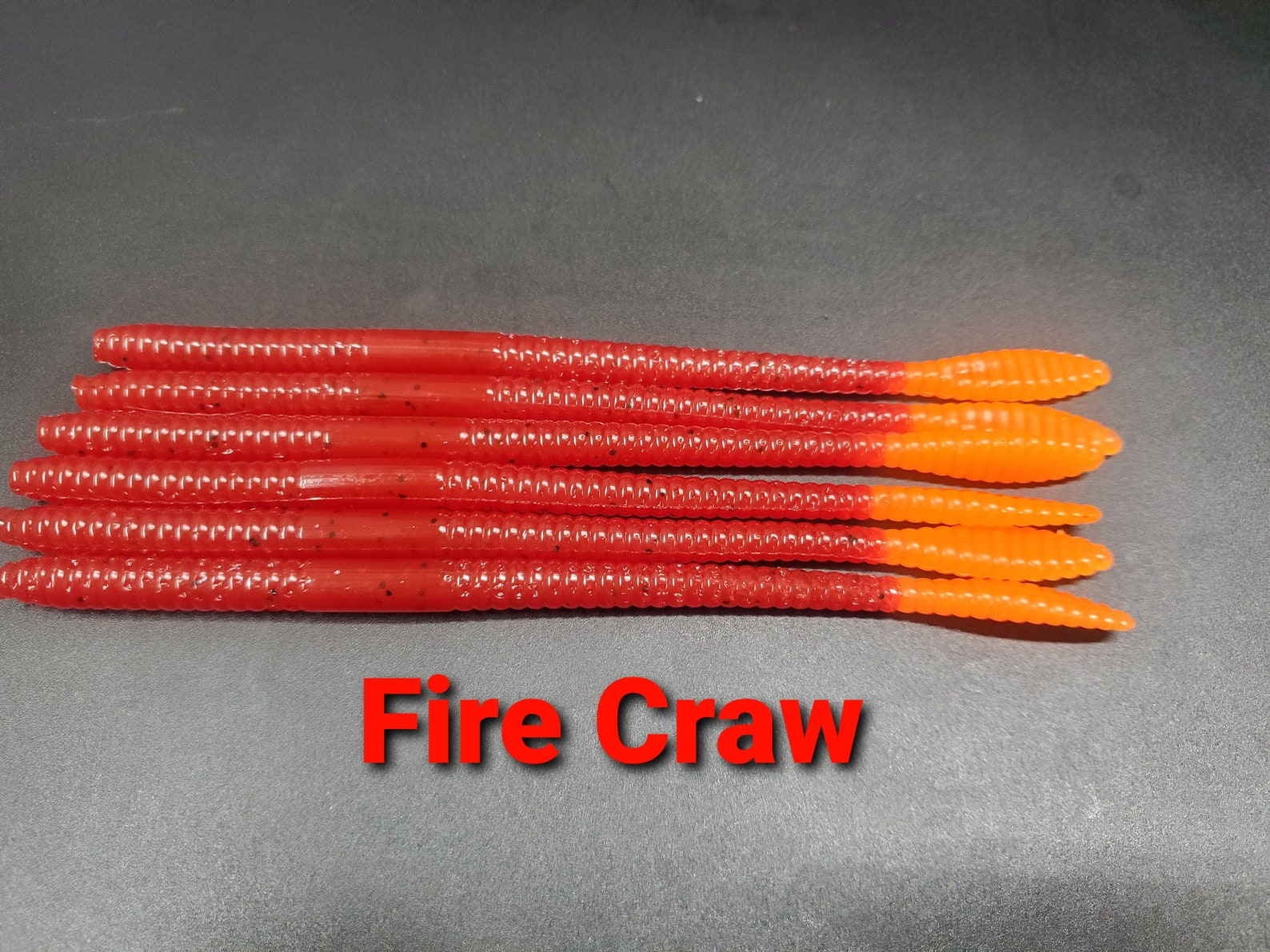 6" Trick Worms 12 Pack (9) Colors - Etsy