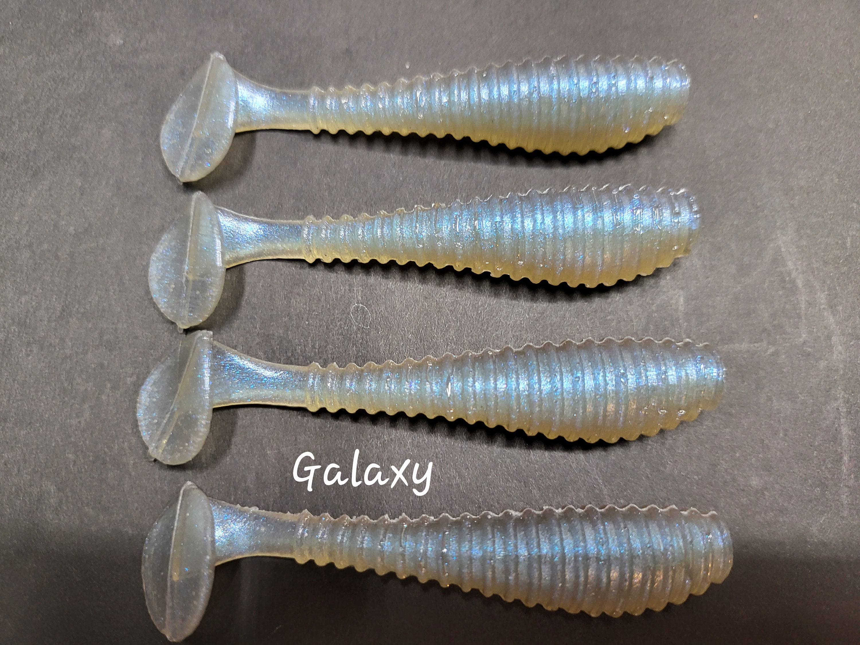 3.5" Ripper Paddle Tails 8 Pack (9) Colors - Etsy