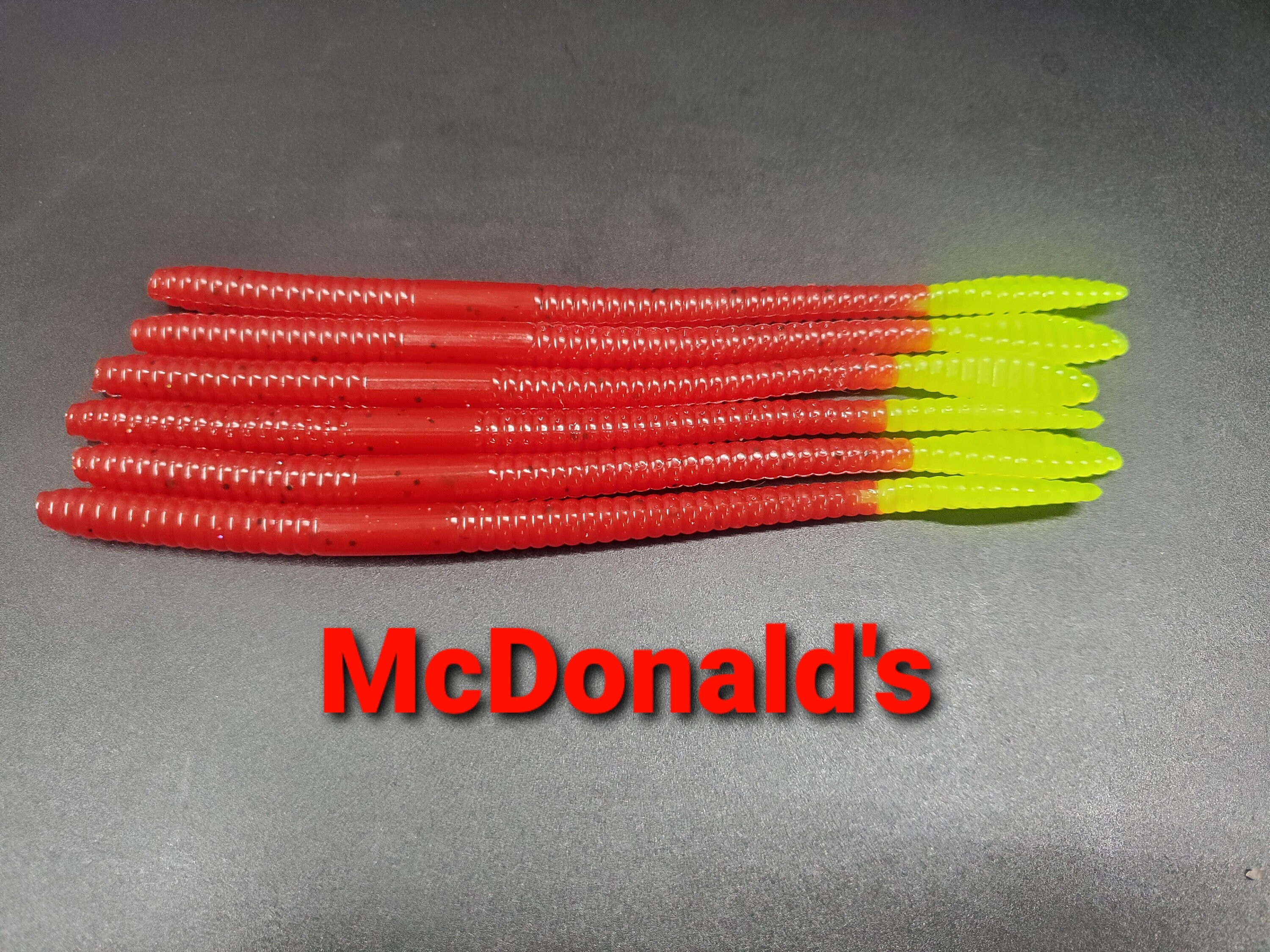 6" Trick Worms 12 Pack (9) Colors - Etsy