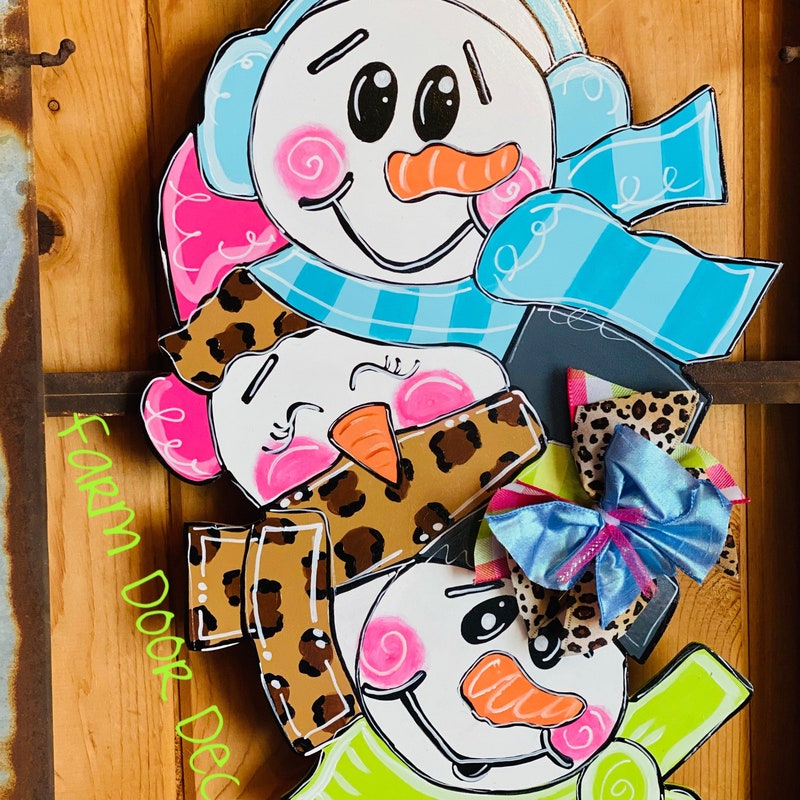 Winter Door Hanger - Etsy