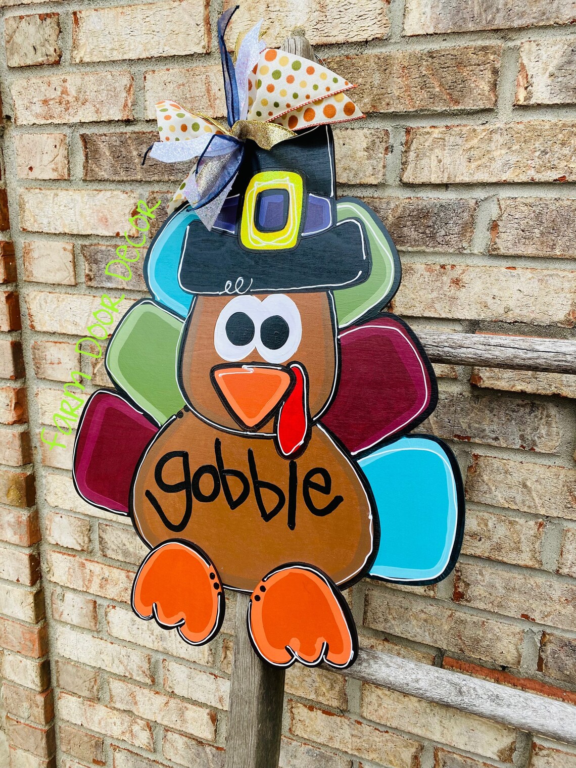 Thanksgiving Turkey, Thanksgiving Door Hanger, Turkey Door Hanger ...