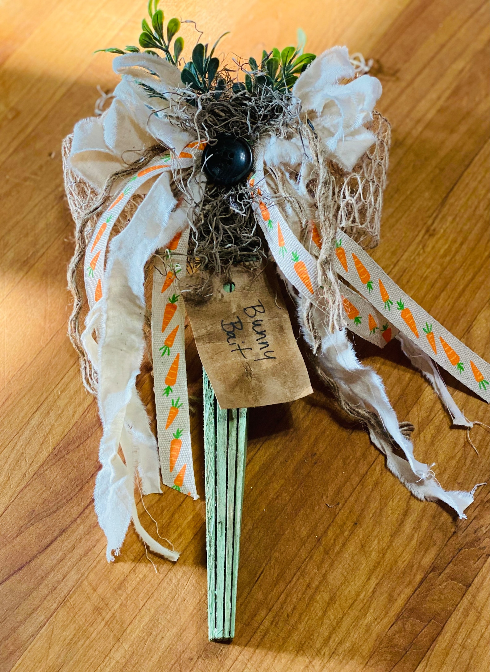 Rustic Carrots, Farmhouse Carrots, Wooden Carrots, Easter Carrots ...