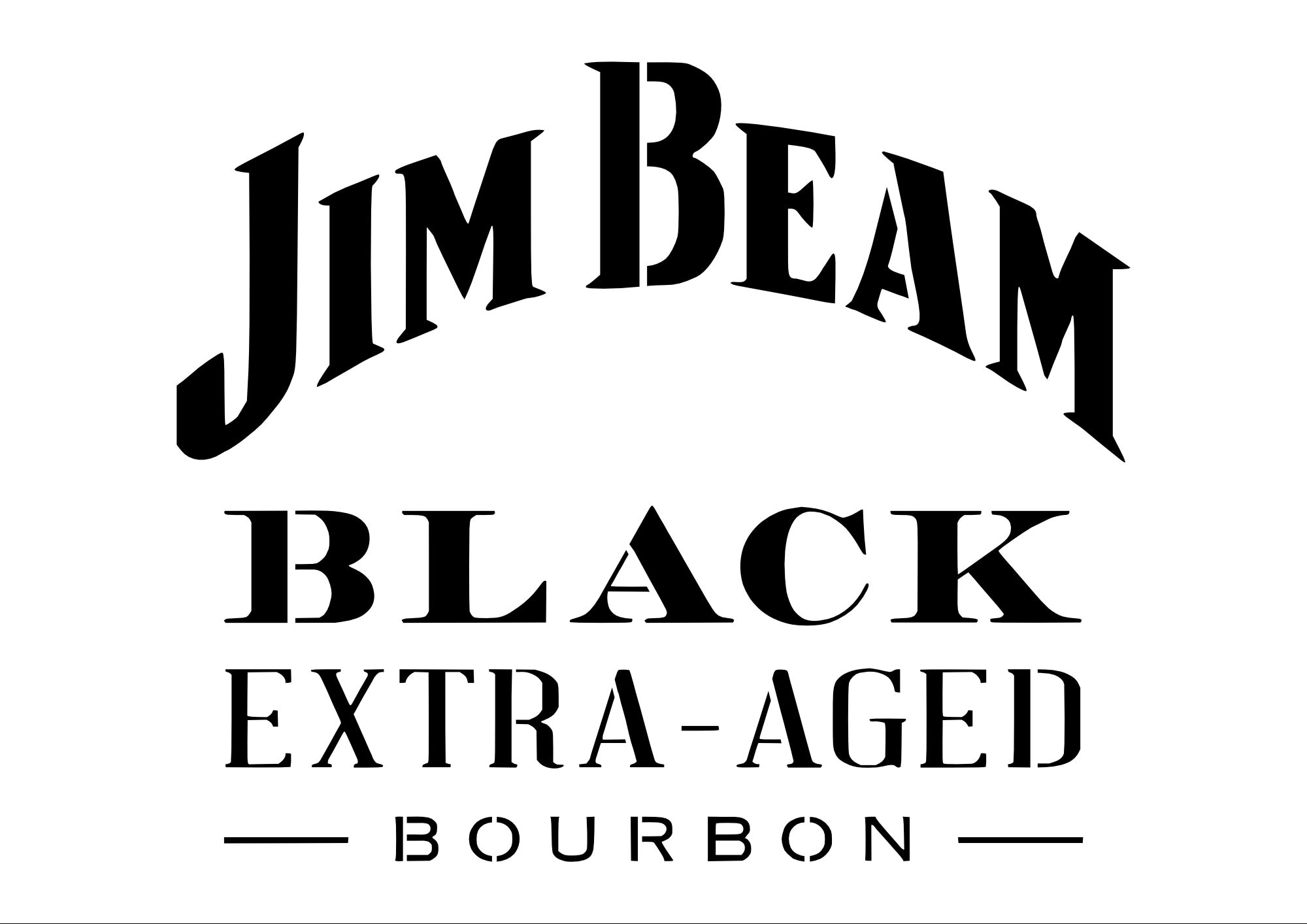 Plantilla De Etiqueta De Jim Beam Jim Beam Logo PNG Vector (EPS) Free
