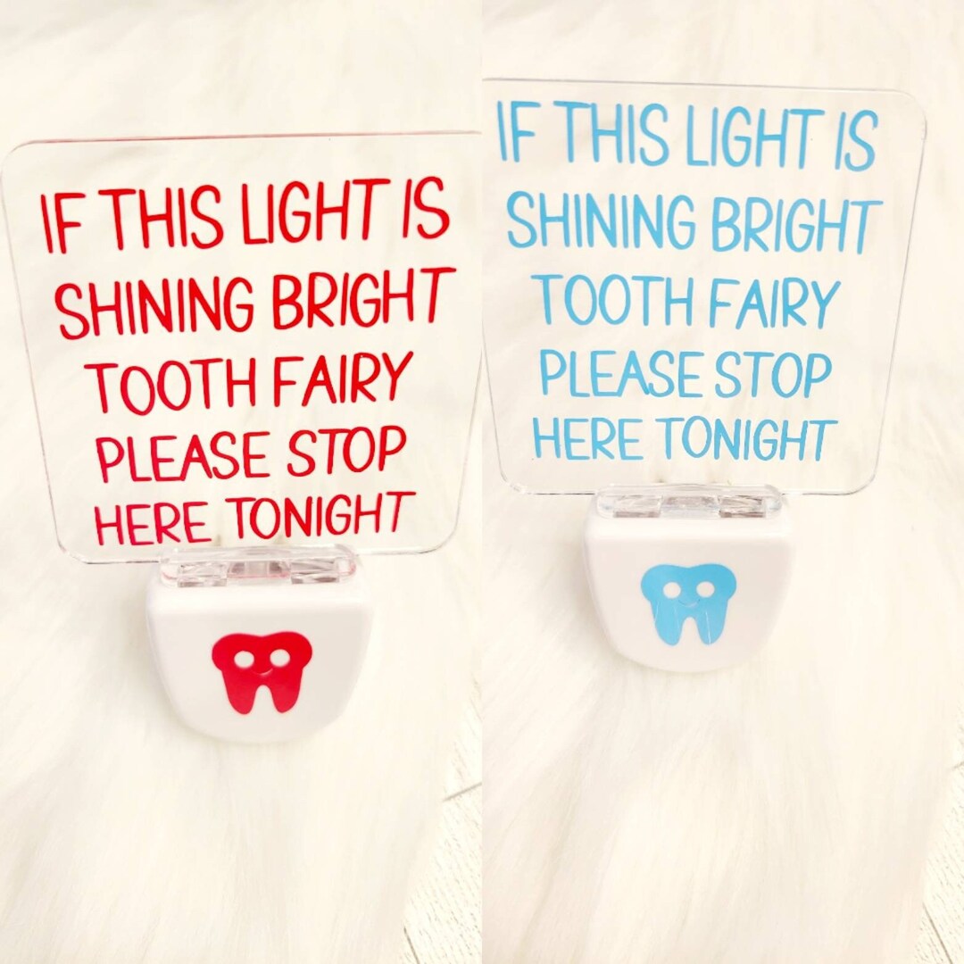 Tooth Fairy Nightlight - Etsy