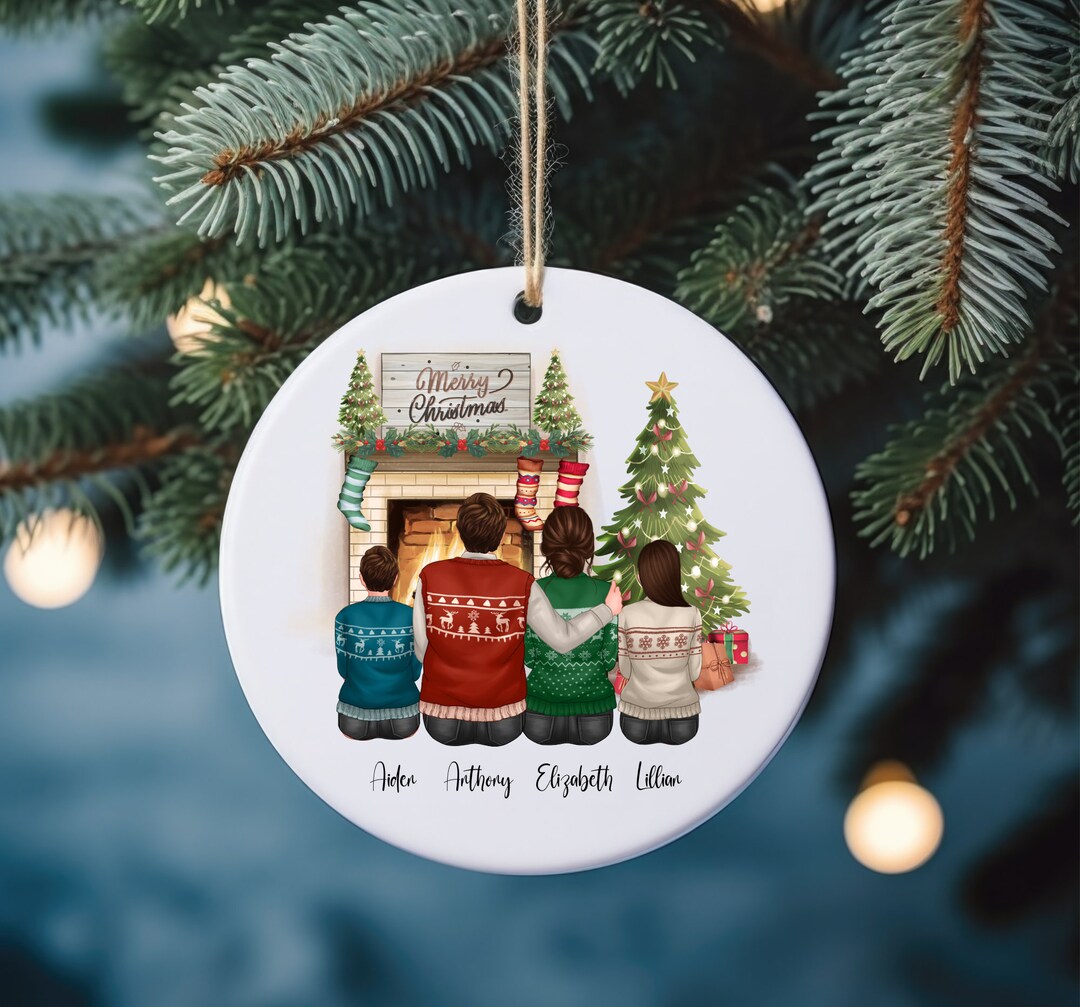 Personalized Christmas Ornament, Christmas Stockings Ornament ...