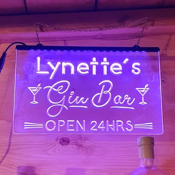 Personalized Bar Signs - Etsy