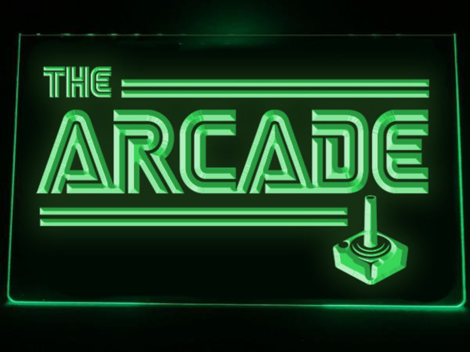 The Arcade Illuminated Game Room Sign - Etsy