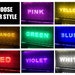 Now Serving Mega Pints LED Neon Sign Illuminated Bar Signs Home Bar ...