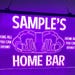 Toilet Restroom Printed LED Neon Illuminated Sign for Bar, Store or ...