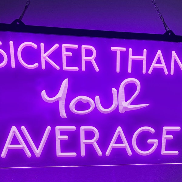 Led Slogan Light - Etsy