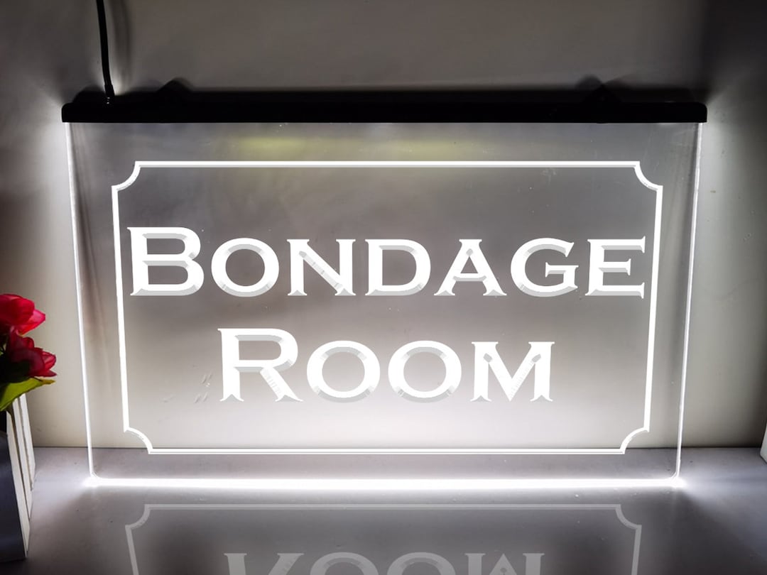Bondage Room LED Neon Sign Illuminated Bondage Décor Adult Lights ...