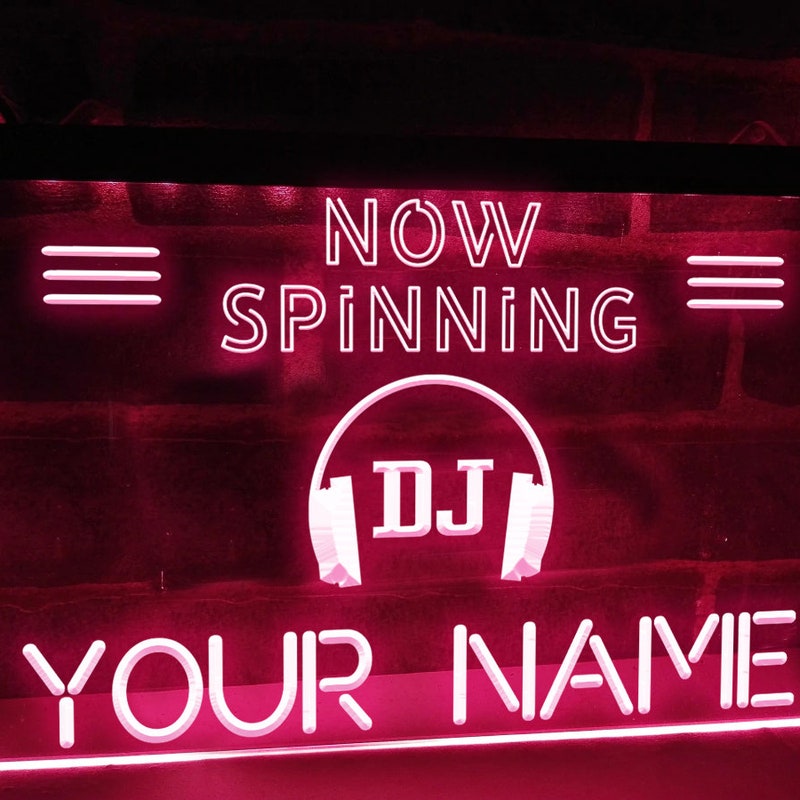 Dj Booth Neon Sign - Etsy