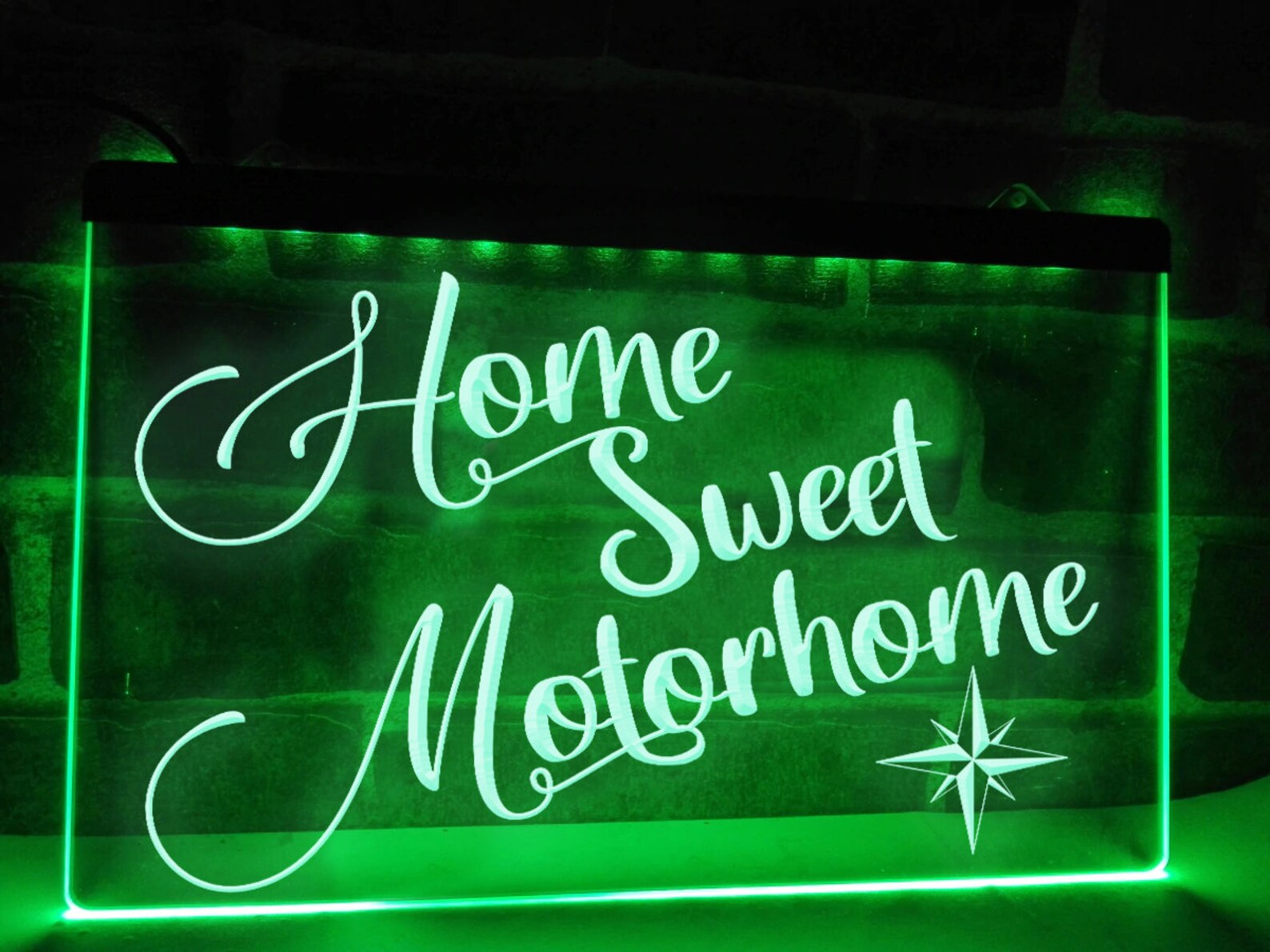 Home Sweet Motorhome Neon Sign LED Illuminated Signs Campervan Light ...