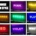 Live Laugh Love Funny LED Neon Illuminated Sign Home Decor Light Funny ...