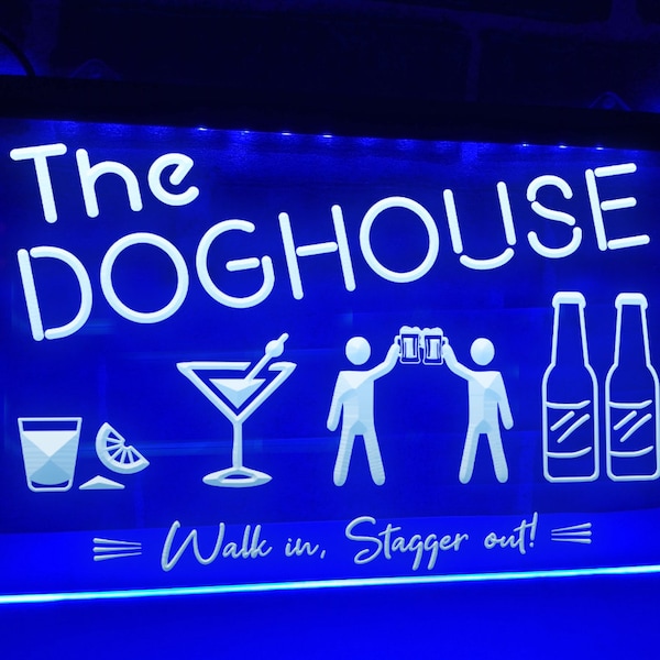 Dog House Neon Sign - Etsy