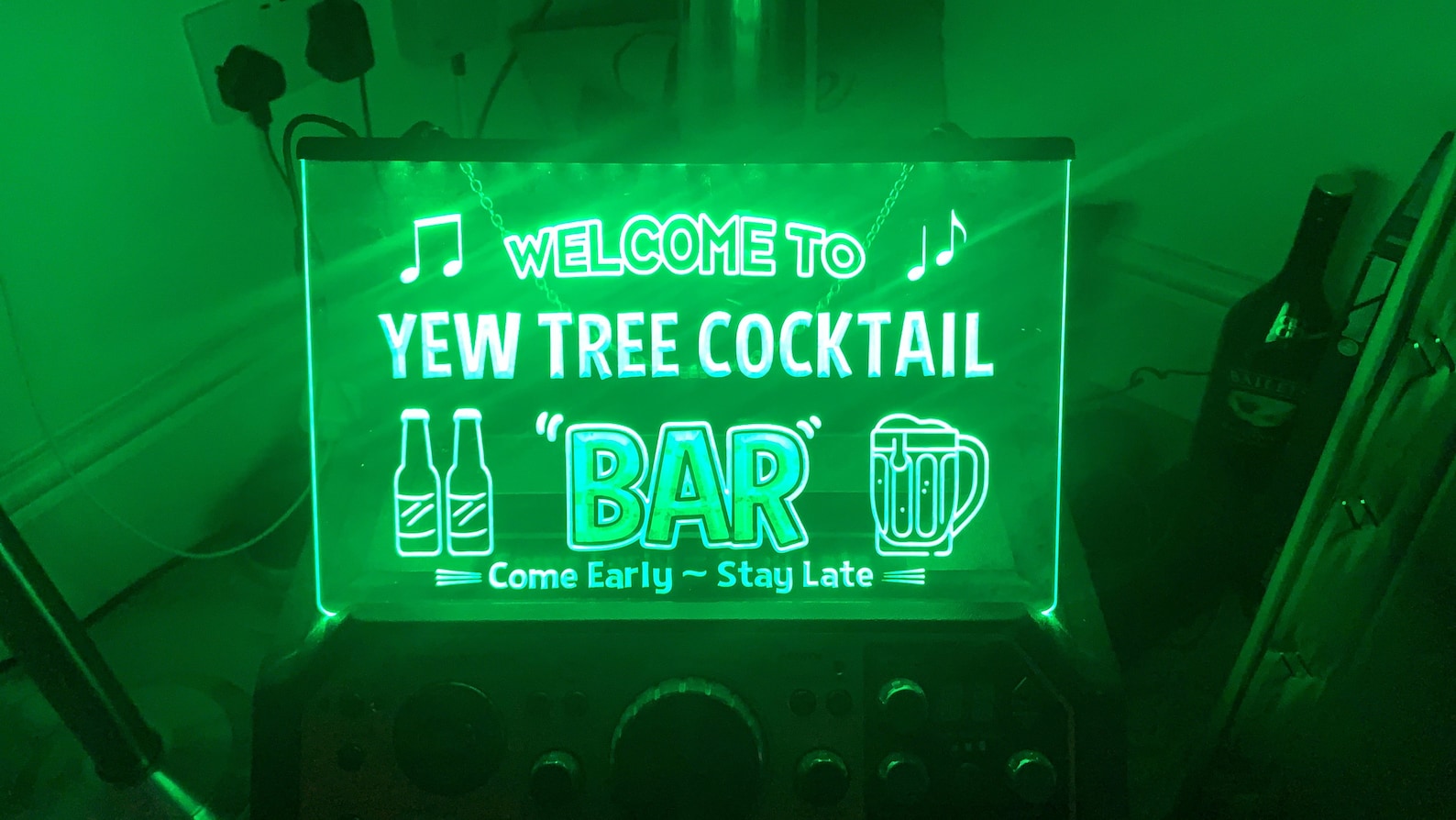 Custom LED Neon Bar Sign Personalised Hanging Pub Light - Etsy