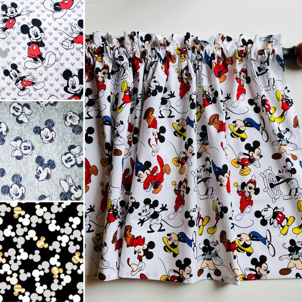 Mickey Mouse Valance - Etsy