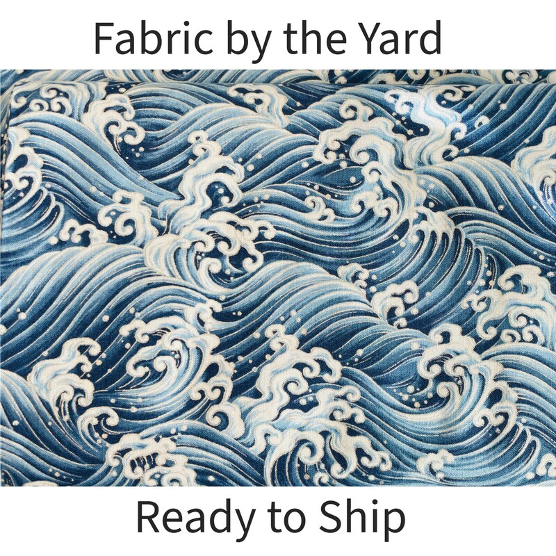 Waves Fabric - Etsy
