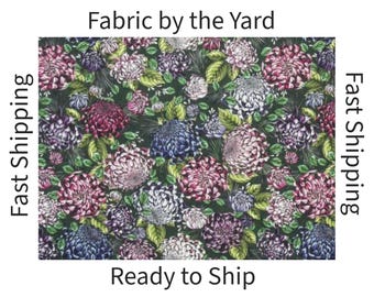 Bookworm. School Library Fabric. Fabric by the Yard, Half Cut, Fat ...