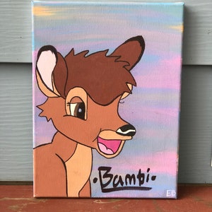 Bambi Painting - Etsy
