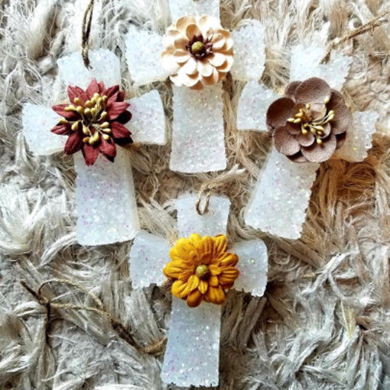 Cross Freshie With Glitter - Etsy