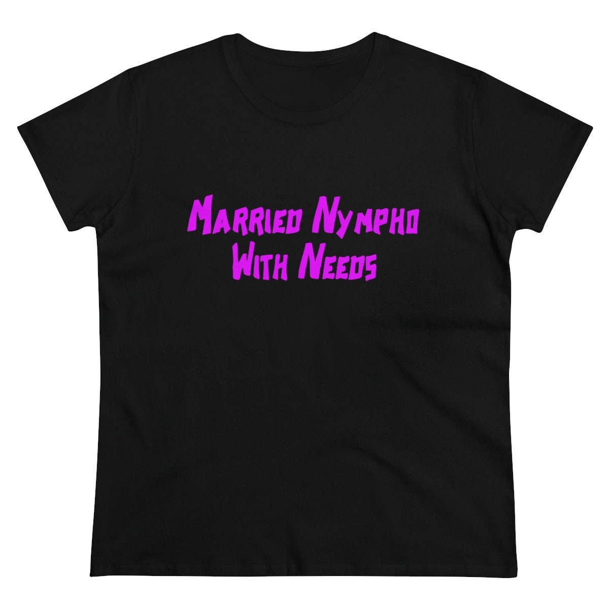 Nympho With Needs Shirt Nymphomanisches T Shirt Hotwife Gang Etsyde