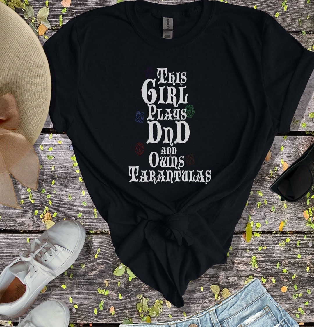 Tarantula Shirt, Tarantula Tee, Spider Tshirt, Funny Spider Tee, Dnd ...