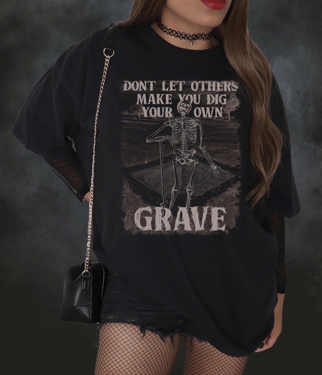 Don't Dig Your Grave Goth Shirt Alt Clothing Goth Clothes Morute Morbid ...