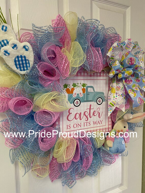 Home & Living Home Décor Easter Bunny Arrangement Peeps Parade Eggs ...