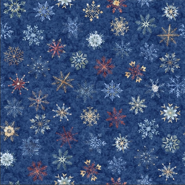 Winter Themed Quilt Fabric - Etsy