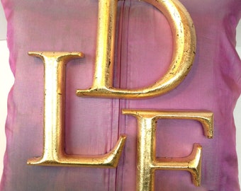 Small Metal Letters - Etsy