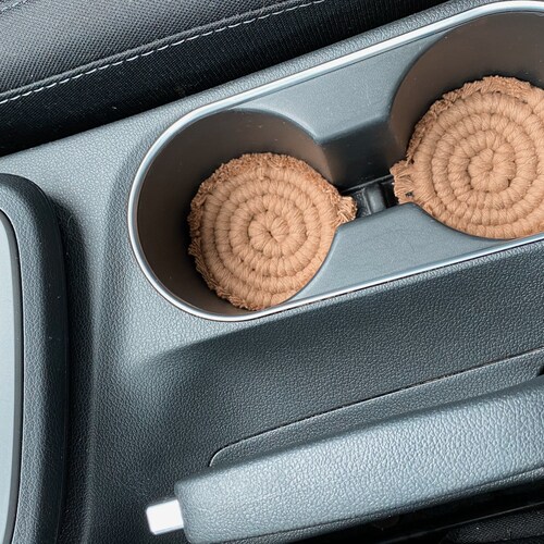 Macrame Car Coasters - Etsy