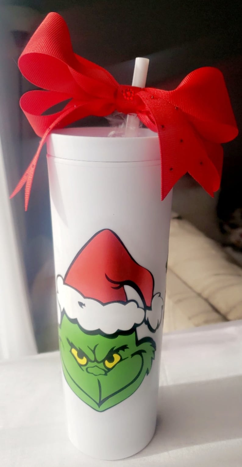 GRINCH | Bling Cup |THE GRINCH | Christmas |tumbler | Ornament - Etsy