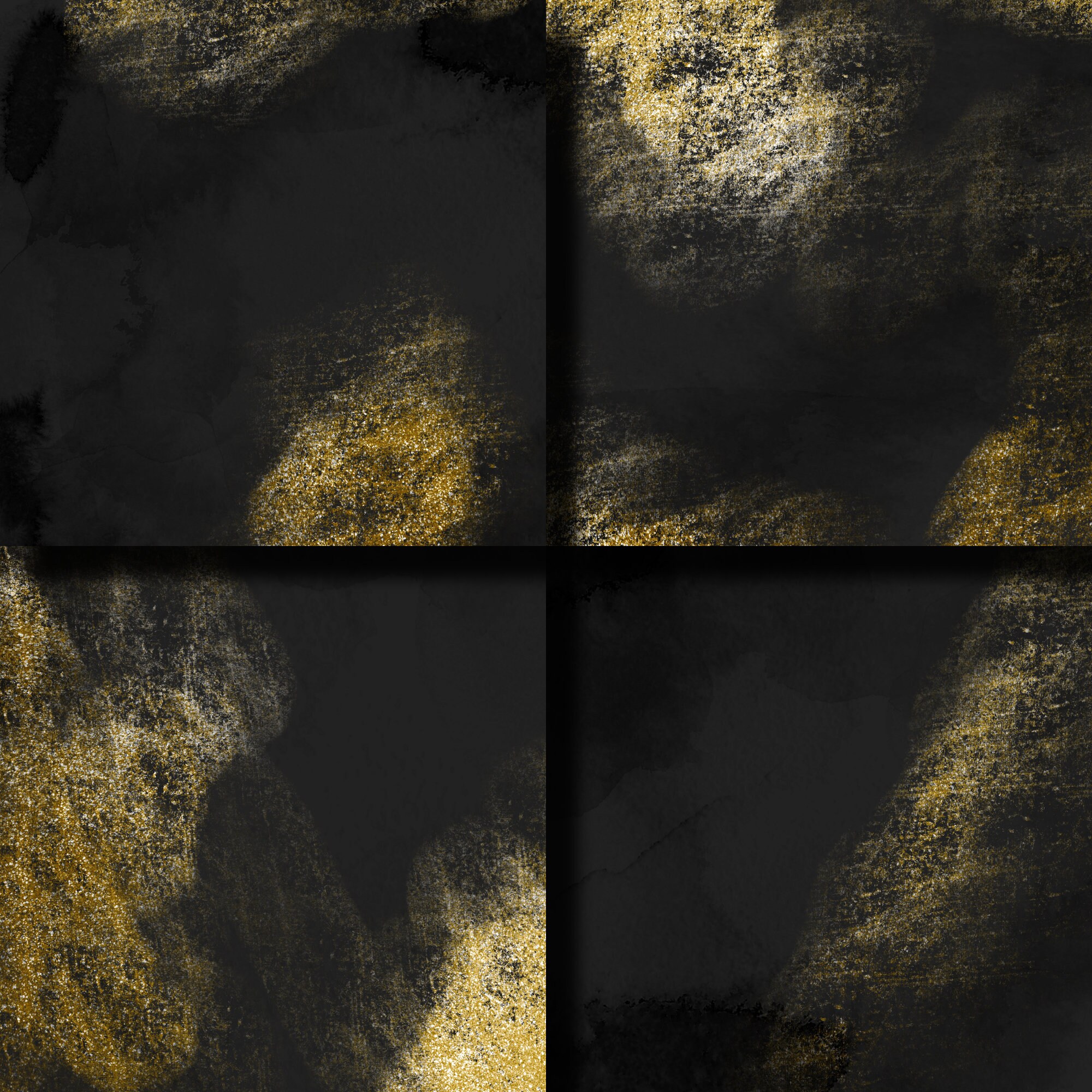 Black and Gold Watercolor Backgrounds Watercolor Digital - Etsy