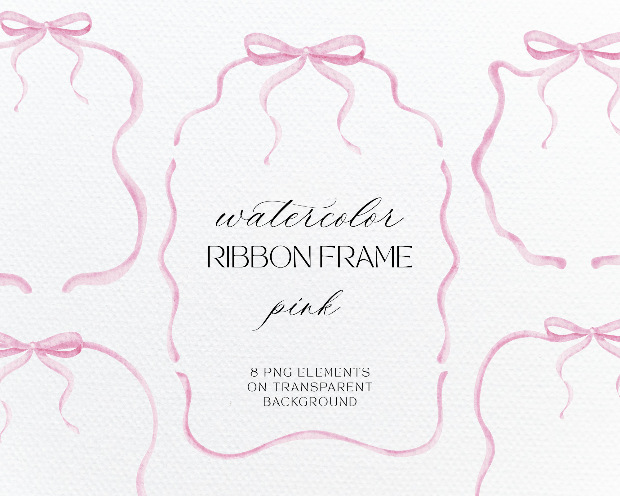 Pink Ribbon Frame