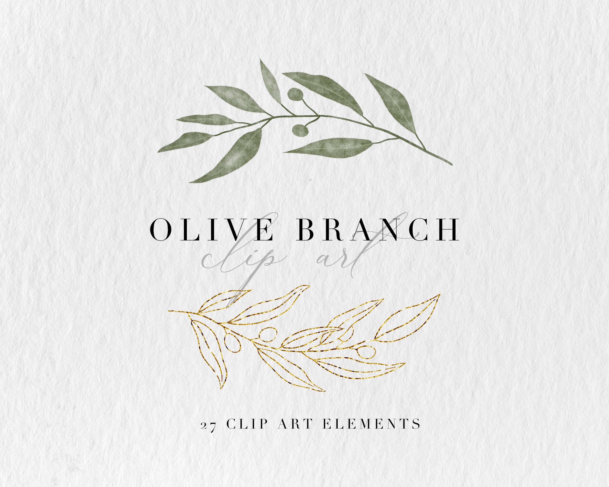 Olive Leaf Clipart