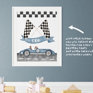 Watercolor Race Cars, Vintage Racing Cars, Baby Boy Sport Cars ...