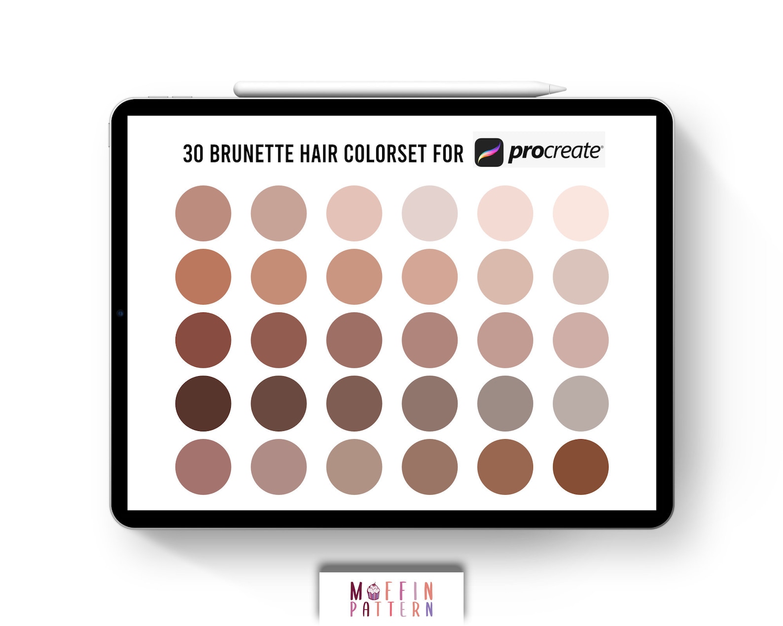 Hair color palette procreate - kolebook Hair color palette procreate - kolebook