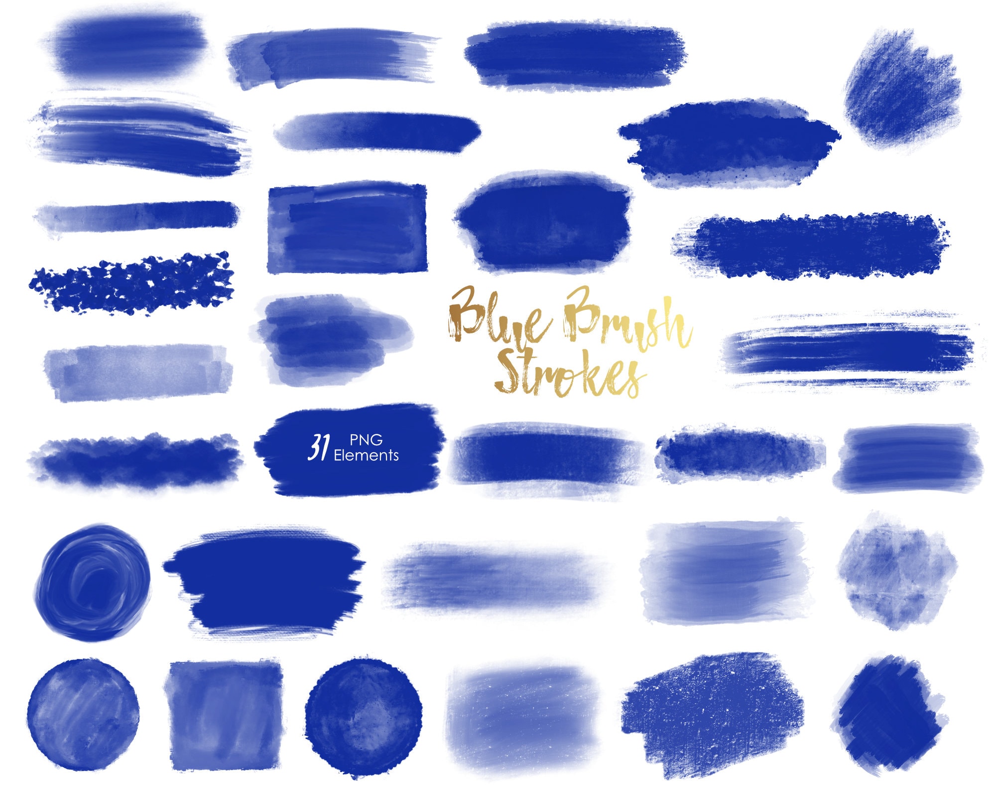 Blue Paint Ink Splatter