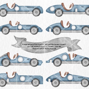 Watercolor Race Cars, Vintage Racing Cars, Baby Boy Sport Cars ...