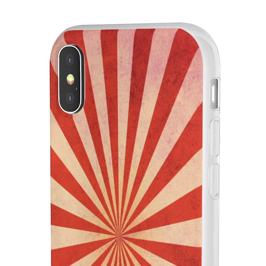 Vintage Red Beige Carousel Phone Case Available for iPhone 14 - Etsy